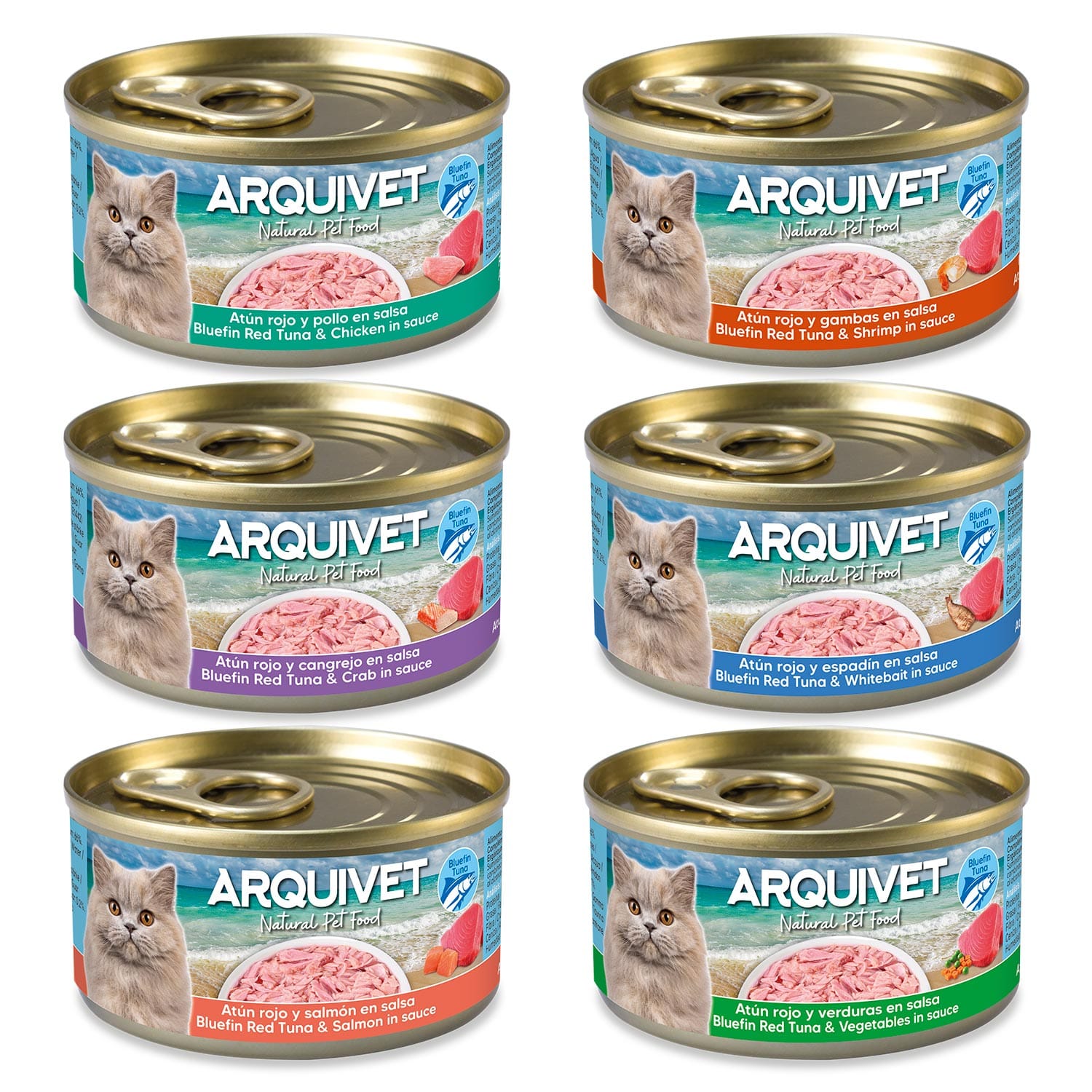 Rasca y Brinca - Arquivet Multipack Latas de Atún Rojo